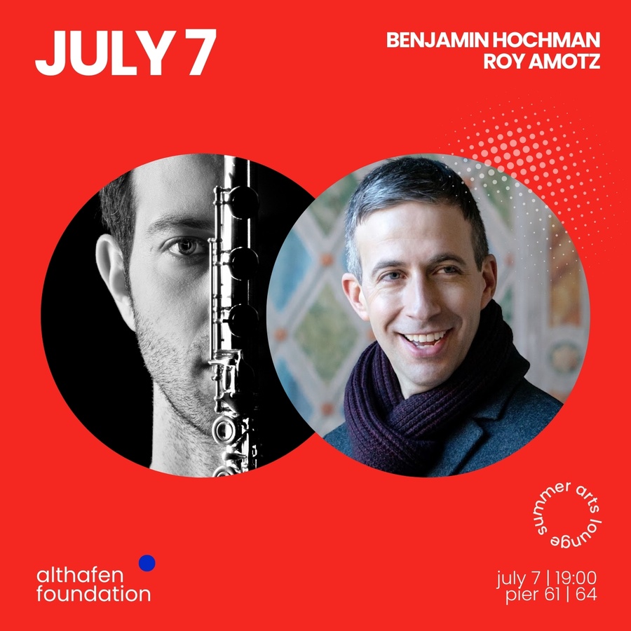 Benjamin Hochman & Roy Amotz bei AHF Summer Arts Lounge - Rausgegangen Berlin