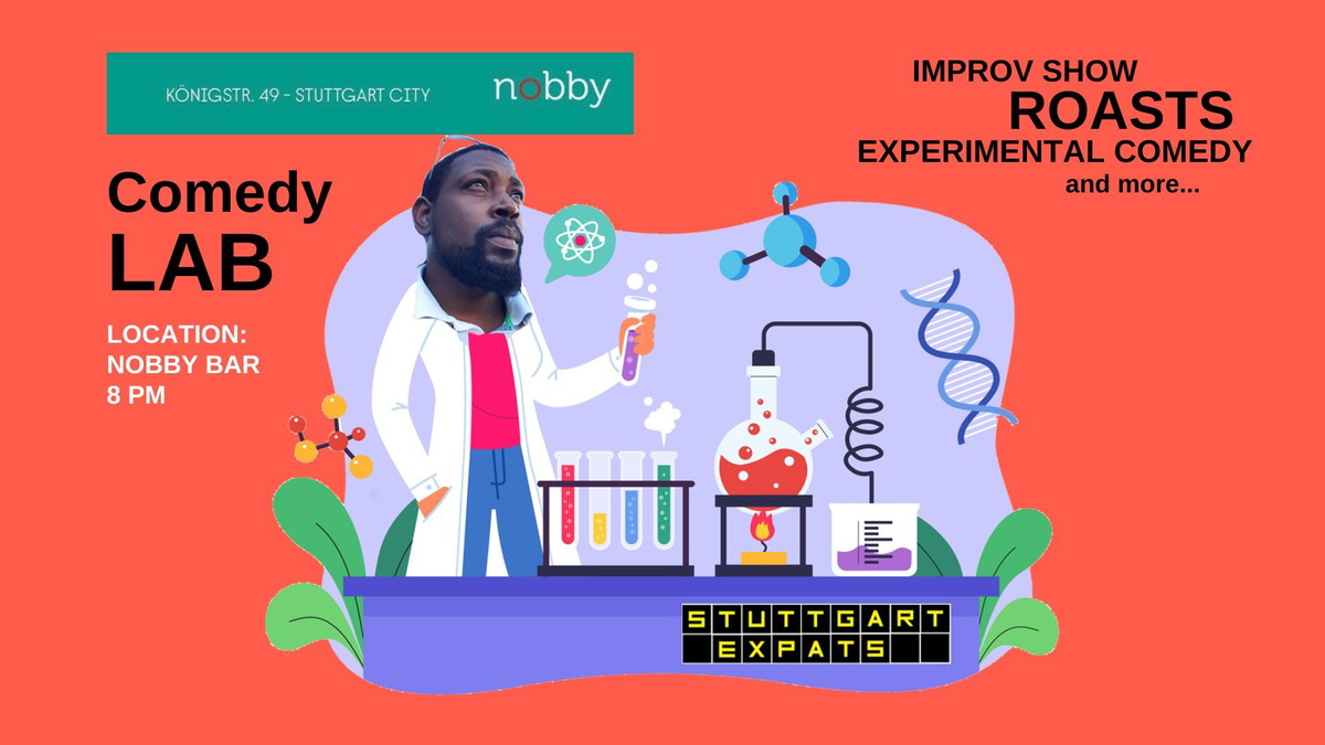 Comedy LAB - Improv, Roasts & More in English on 09.01.2026 in ...