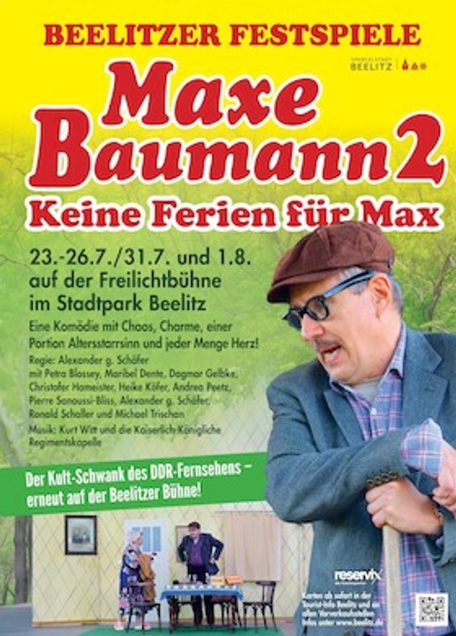 Maxe Baumann 2 - Keine Ferien für Max am 25.07.2026 in Beelitz ...