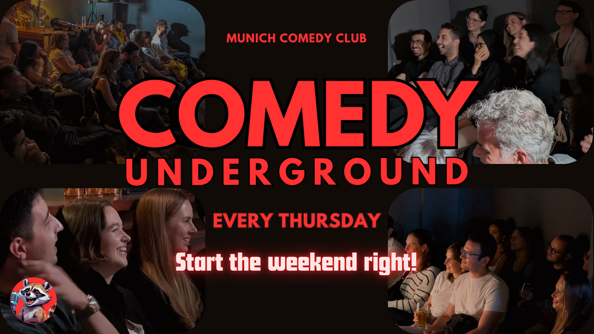 Comedy Underground - English Standup Comedy Club in Munich on 15.01. ...