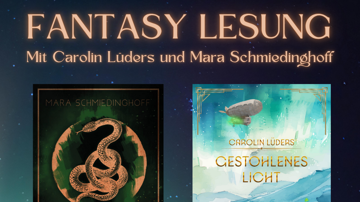 Fantasy-Lesung mit Carolin Lüders und Mara Schmiedinghoff am 13.06.2026 ...