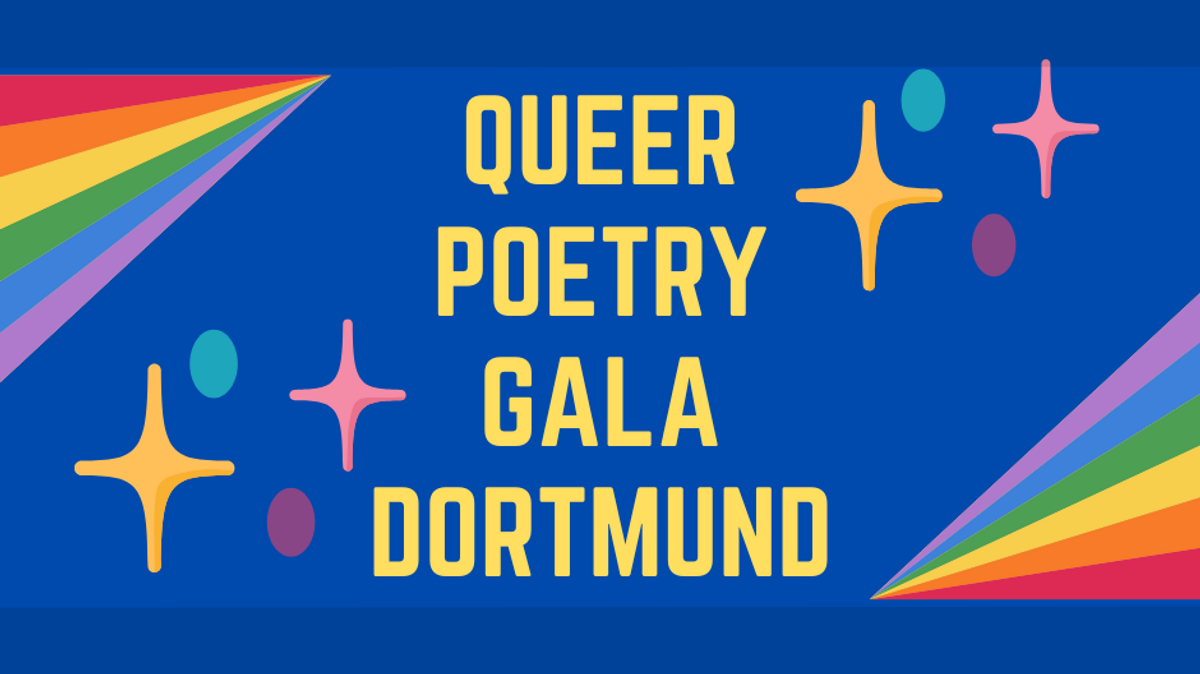 Queer Poetry Gala Dortmund on 27.05.2026 in Dortmund - Rausgegangen ...