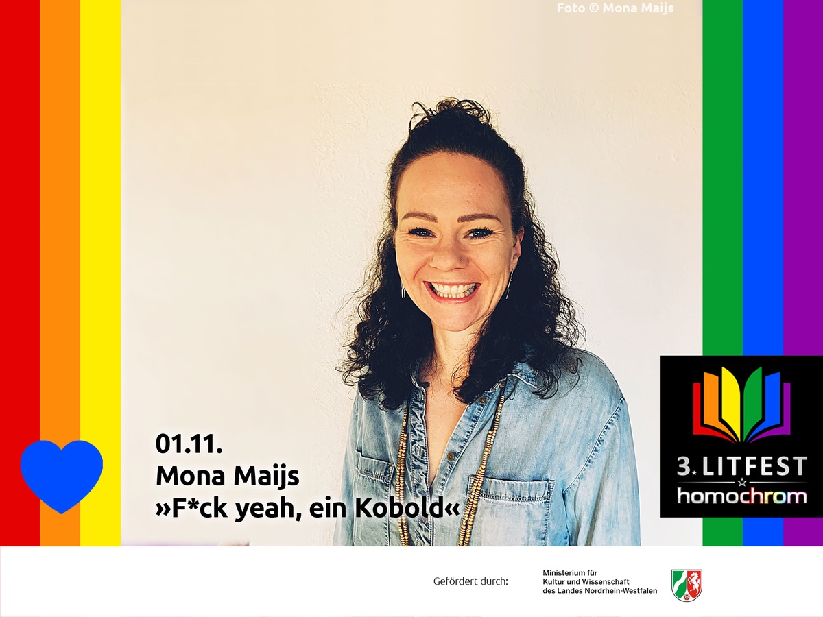 Mona Maijs liest »F*ck yeah, ein Kobold – Gedichte, die queeres Leben ...