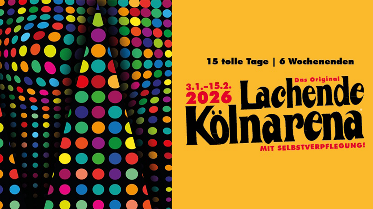 Lachende Kölnarena 2026 am 17.01.2026 in Köln - Rausgegangen Köln