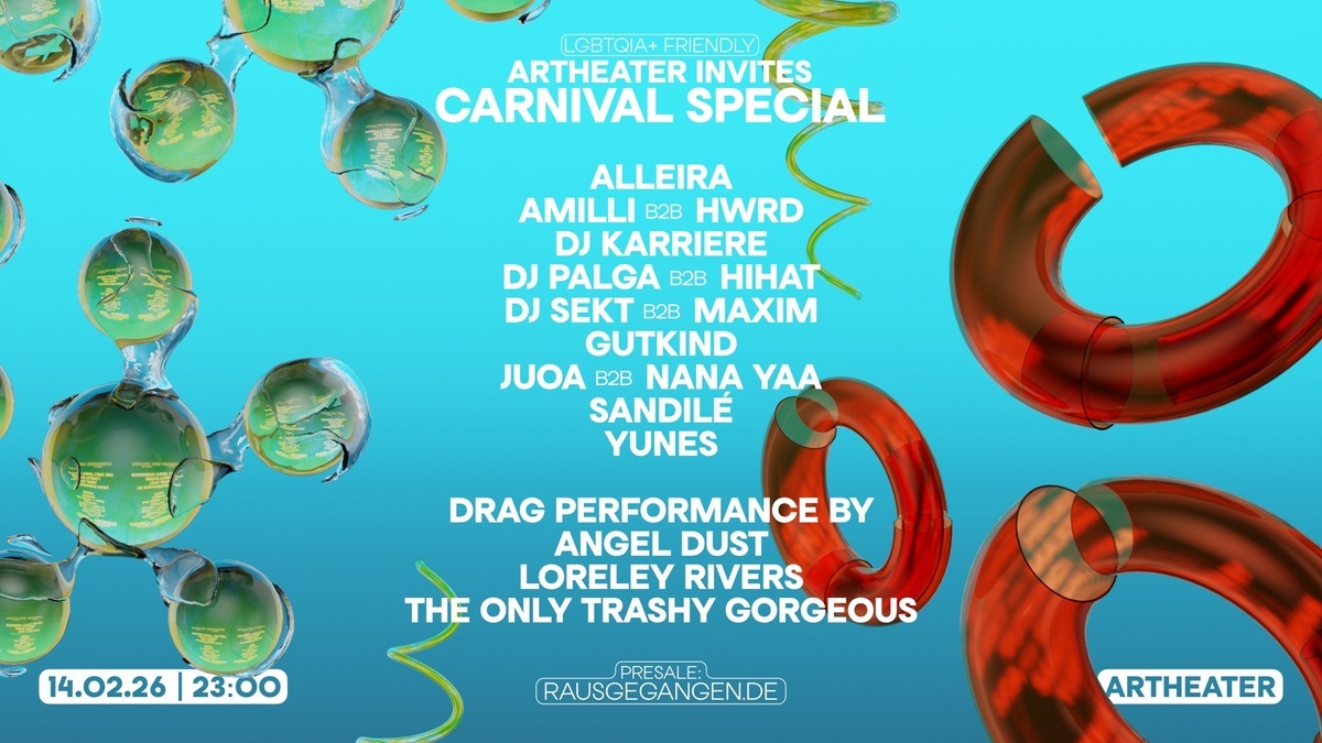 VERLOSUNG: Artheater Invites | Carnival Special - Rausgegangen Köln