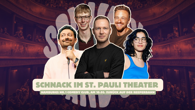 SCHNACK Stand-Up Comedy | Alle Events, Termine & Tickets - Rausgegangen