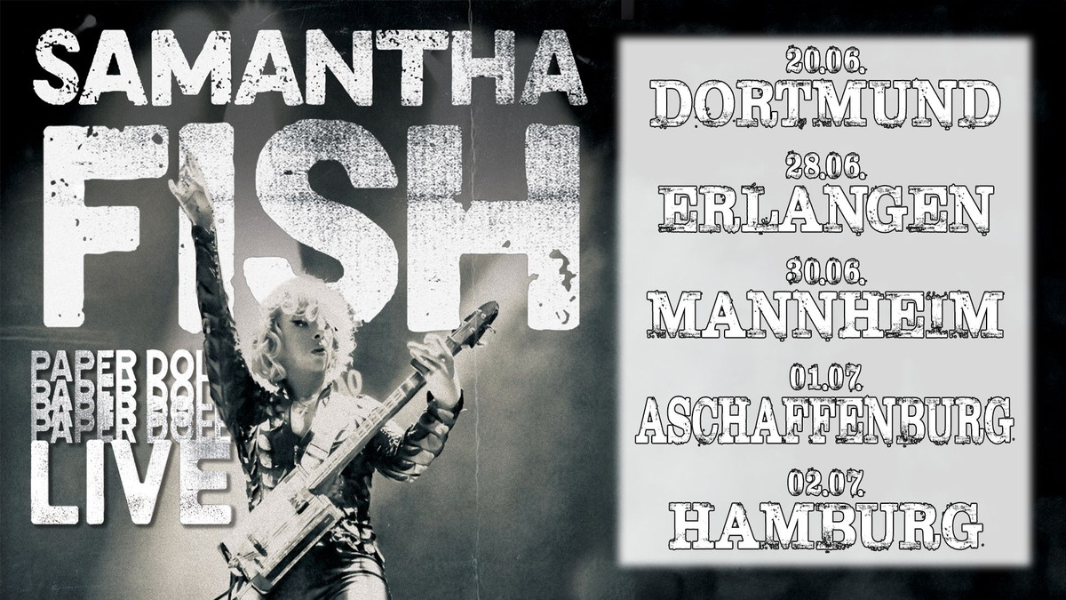 SAMANTHA FISH - The Paper Doll Live Tour 2026 on 02.07.2026 in Hamburg ...