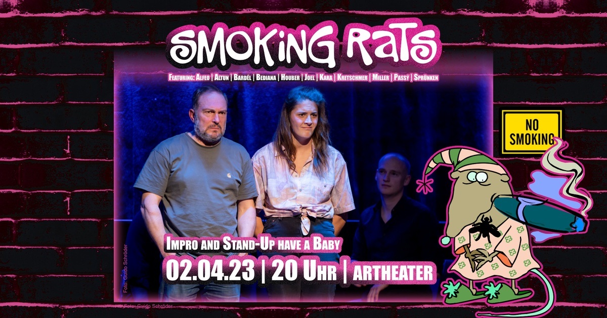 SMOKING RATS | Comedy-Show | Impro and Stand-Up have a Baby - Tickets ...