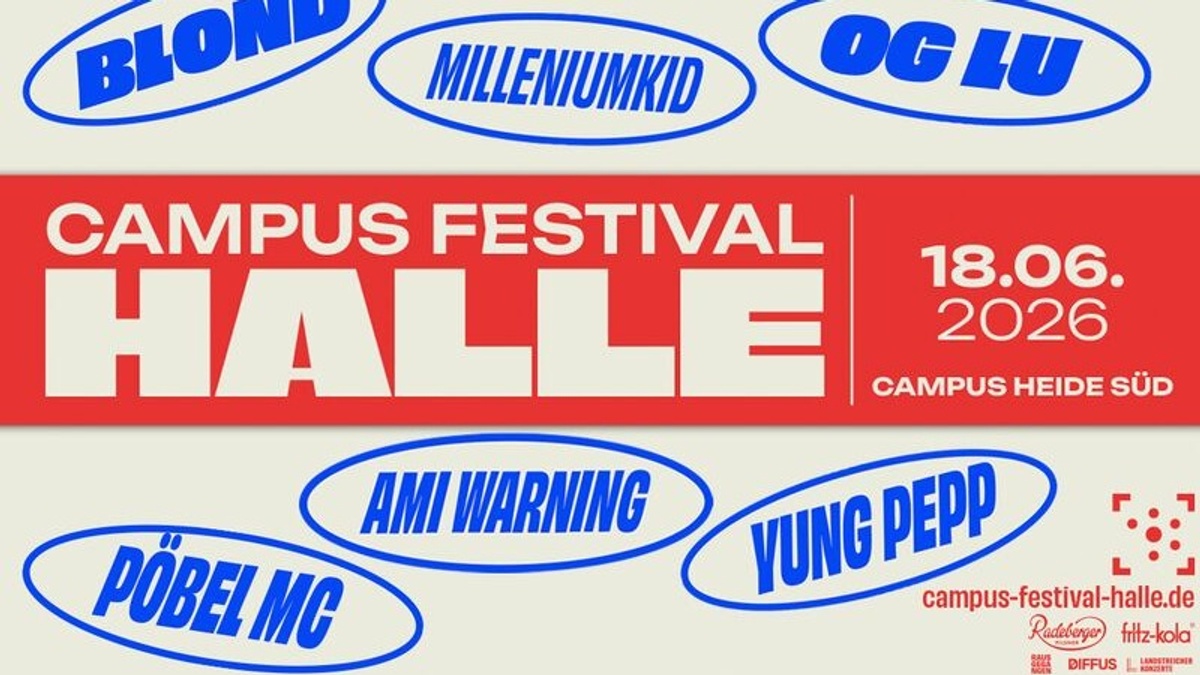 Campus Festival Halle • Campus Heide Süd Halle 🎉 am 18.06.2026 in Halle ...