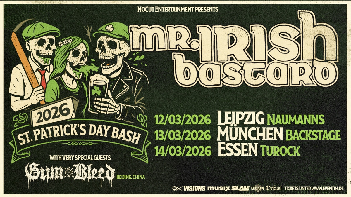 Mr. Irish Bastard | St. Patricks Day Bash am 12.03.2026 in Leipzig ...