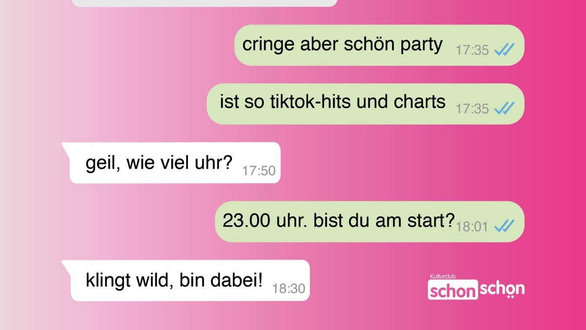 Cringe aber schön (10er, 20er) on 06.02.2026 in Mainz - Rausgegangen ...