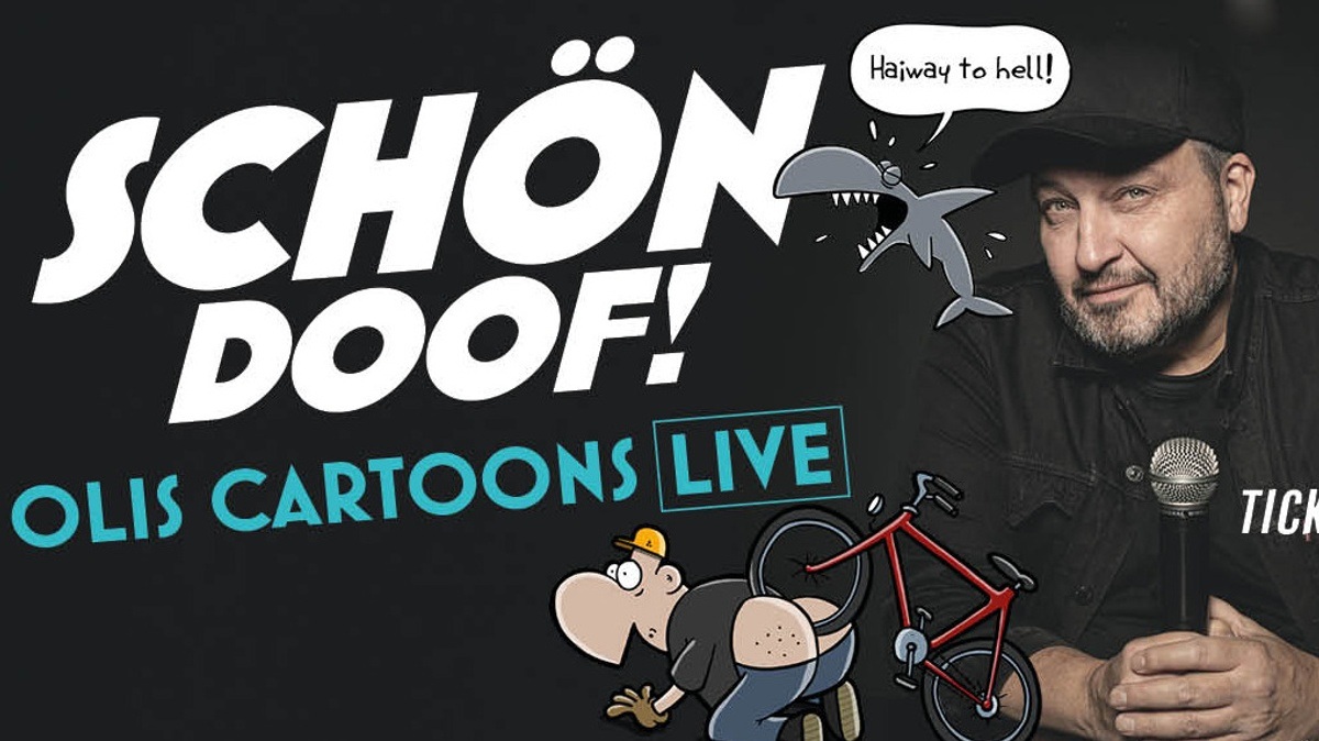 Schön doof! Oli's Cartoons live on 14.03.2026 in Waltrop - Rausgegangen ...