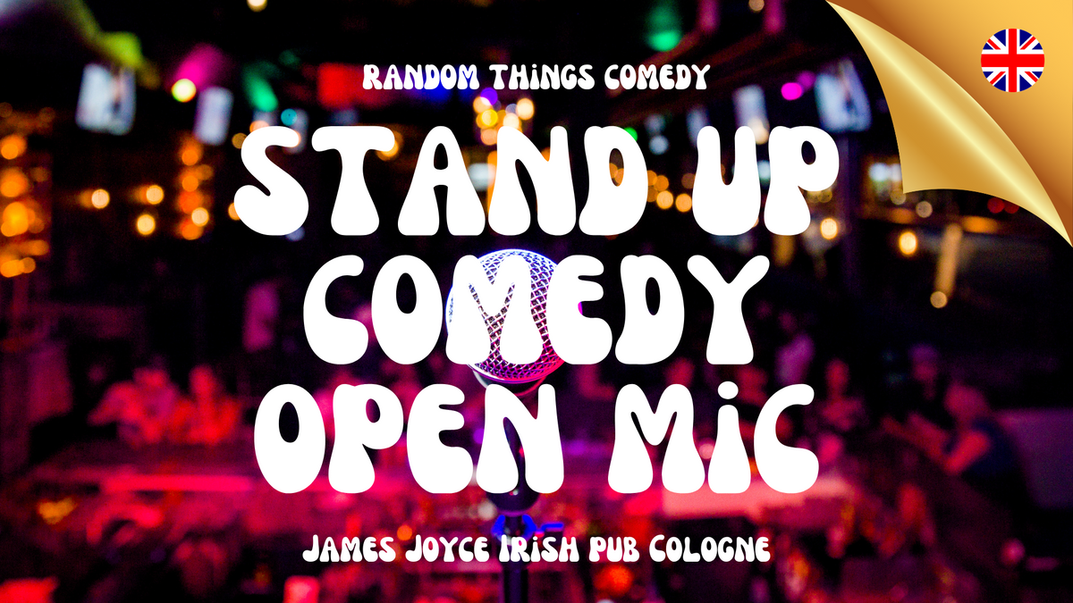 Stand Up Sunday | Random Things Comedy open mic night on 01.03.2026 in ...